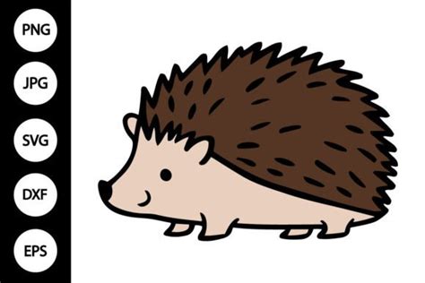 Hedgehog Clipart Hedgehog Svg Graphic By Mydigitalart13 · Creative Fabrica