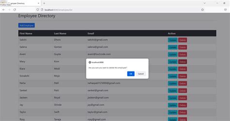 github nehapatil104 employee directory using spring boot and thymeleaf