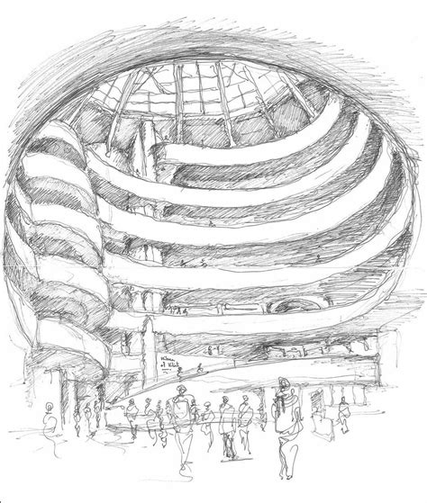 Conceptual Architectural Drawing