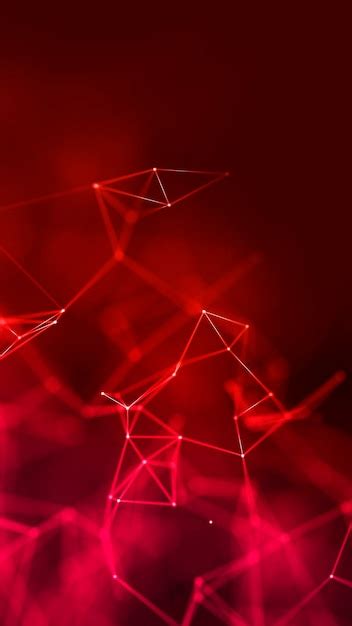 Premium Photo Digital Plexus Background Network Connections And Dots Background Futuristic And