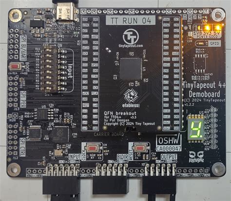 My First Chip With Tiny Tapeout 4 Covox Speech Thing Clone Ykms