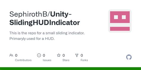 Github Sephirothbunity Slidinghudindicator This Is The Repo For A