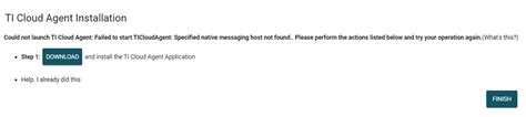 TI Cloud Agent Install Error Sensors Forum Sensors TI E E Support Forums