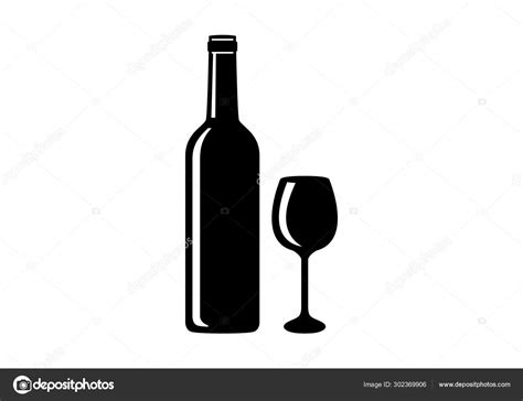 White Wine Glass Silhouette Vector At Lincoln Fenner Blog