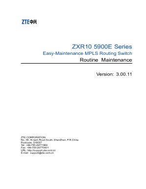 Fillable Online Easy Maintenance MPLS Routing Switch Fax Email Print