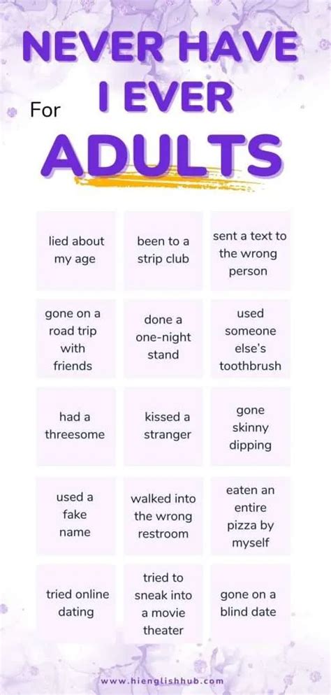 Good Never Have I Ever Questions For Endless Fun Hi English Hub