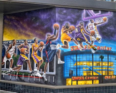 Kobe Bryant Murals In West La Santa Monica Venice Westwood