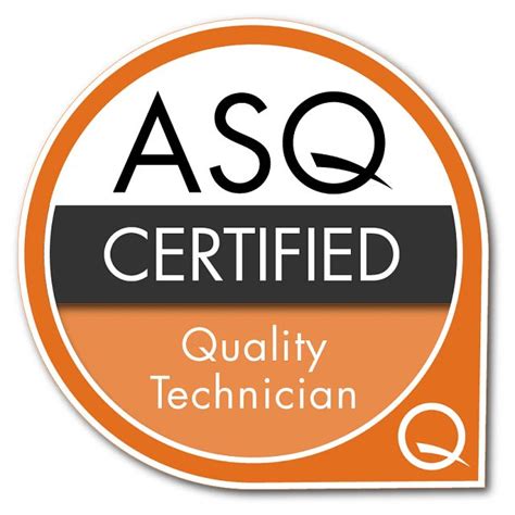 Certified Quality Technician Cqt Asq