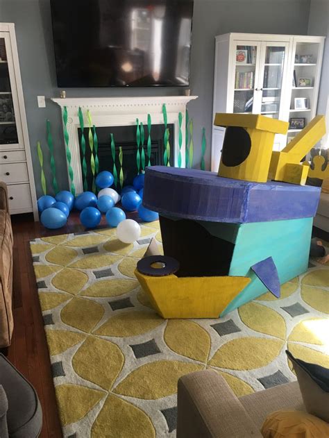 Cardboard Gup C Created For An Octonauts Inspired Birthday Octonauts