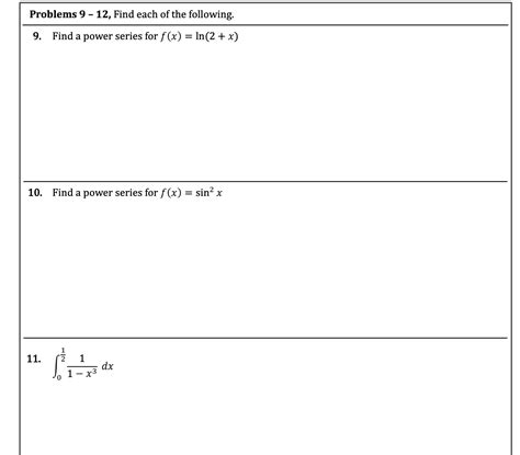 solved problems 9 12 ﻿find each of the following find a