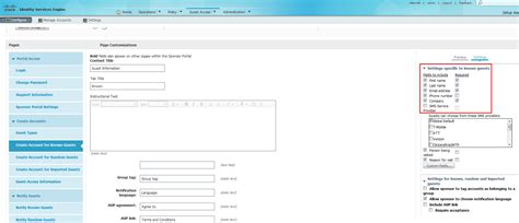 Ise Sponsor Portal Empty Fields Cisco Community