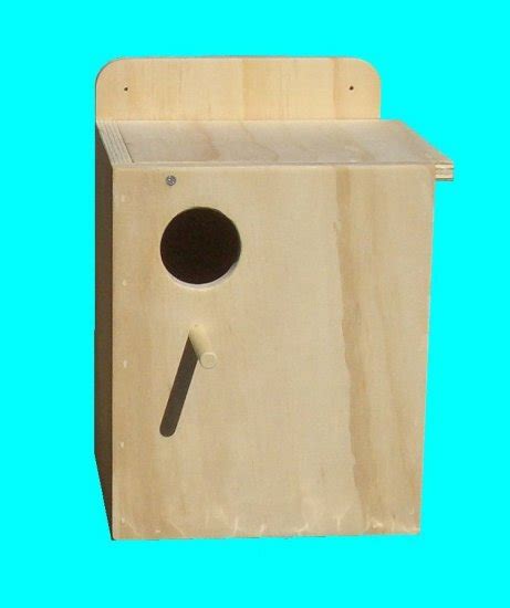 Parakeet Nest Box Offset Entry Inside Mount