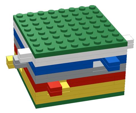 Lego Moc Push Box By Tolyas Rebrickable Build With Lego