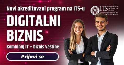 Its Akreditovao Novi Studijski Program Digitalni Biznis Its Visoka