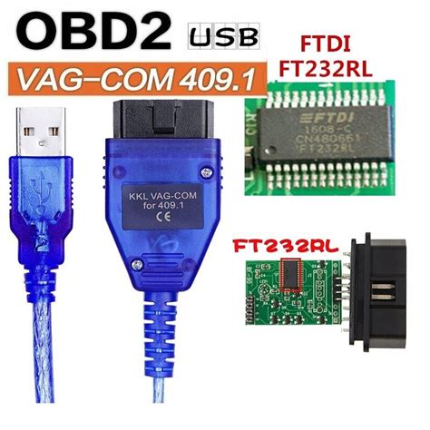 Vag Com Vag409 1 Kkl Usb Diagnostic Cable Obd2 Obdii Store Malta