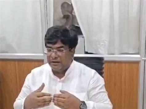 Congress Mla Vinay Jaiswal Accuses Bjp Leader Of Land Grabbing Cg News