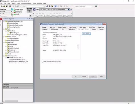 How To Transfer Program From Controller To Memory With Rs Logix Plc