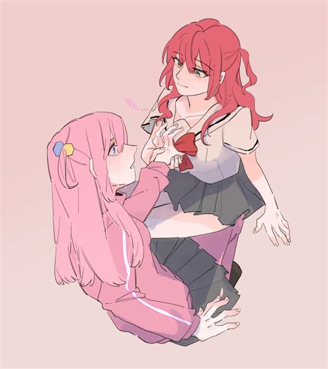 Flffy11 Gotoh Hitori Kita Ikuyo Bocchi The Rock Absurdres Commentary Request Highres