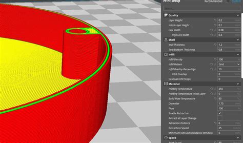 Three Perimeter 12mm Wall · Issue 3605 · Ultimakercura · Github