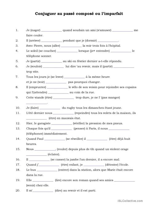 Exercices Passe Compose Fle My Xxx Hot Girl