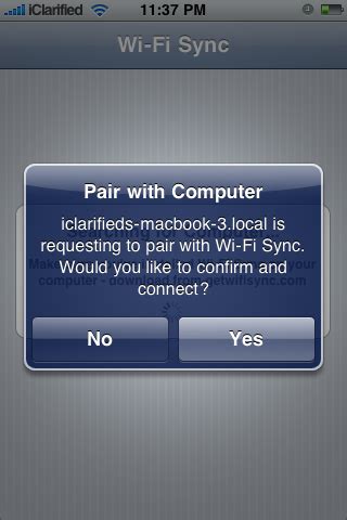 How To Wirelessly Sync Your IPhone With ITunes IClarified