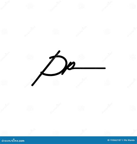 Letter PP Signature Logo Template Vector Stock Vector Illustration Of Business Abstract