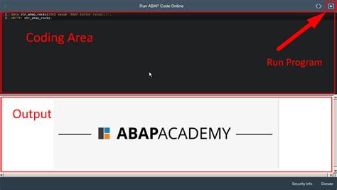 Free Abap Editor Online Abap Academy Open Abap Editor And Codeabap Academy
