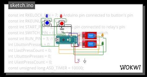 RemoteStart Ino Timer Wokwi ESP STM Arduino Simulator