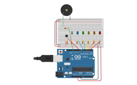 Circuit Design Countdown Timer Tinkercad