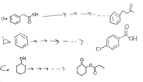 Solved Show Full Intermediate Compounds Please O Oh O O Do Oh Ci Oh