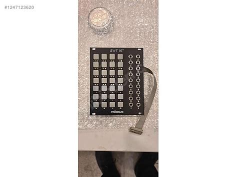 Robaux Swt16 Eurorack Modular 16 Track Sequencer Synthesizer Ve