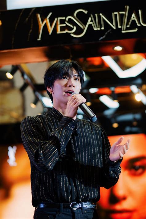 230311 Ten X Ysl Beauty Pop Up In Penang Malaysia Nct Twitter And