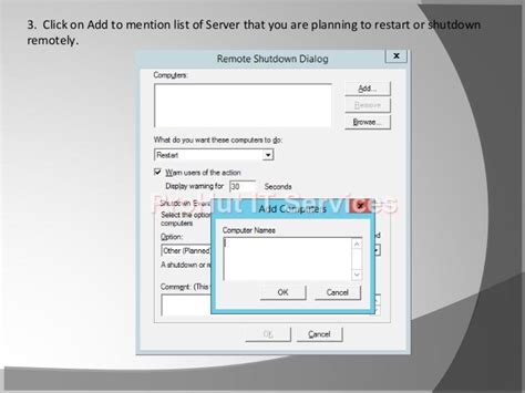 How To Steps To Restart Or Shutdown Server Remotely From Command Pro…