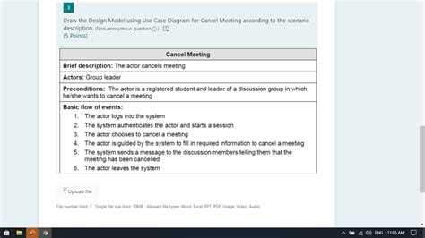 Solved Draw The Design Model Using Use Case Diagram For Chegg