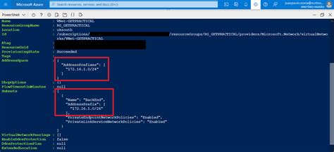 Creating Virtual Network Using Powershell Get Practical