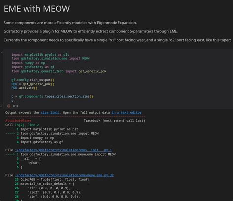 Fix Meow · Issue 1785 · Gdsfactorygdsfactory · Github