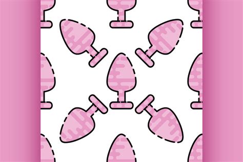 Sex Shop Flat Pattern By Netkoff TheHungryJPEG