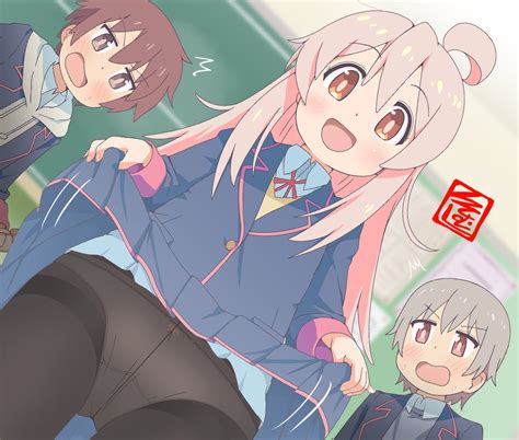 Oyama Mahiro Senkawa Minato And Sakurada Yuuta Onii Chan Wa Oshimai