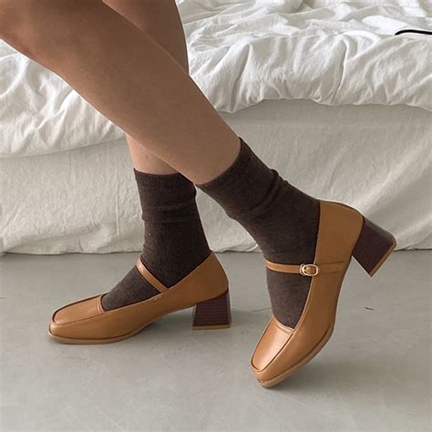 다미님 굽5cm225~245 스퀘어 스트랩 구두 스트링 가죽 레더 라운드 스웨이드 면접 정장 로퍼 플랫슈즈 웨지힐 청키 페니 메리제인 통굽 키높이 가보시 편한 쿠션