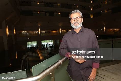 Indian Filmmaker Nitesh Tiwary Poses For A Profile Shoot During The