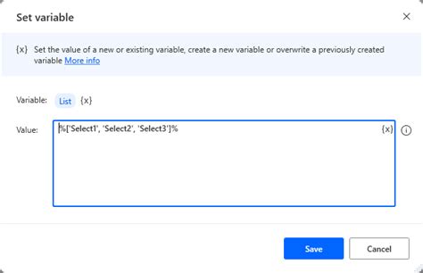 Display From List Dialogpower Automate Desktop Kaizenpersonal Computer Work