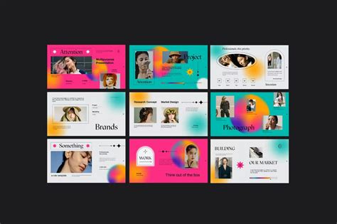 Gradient Powerpoint Template On Behance