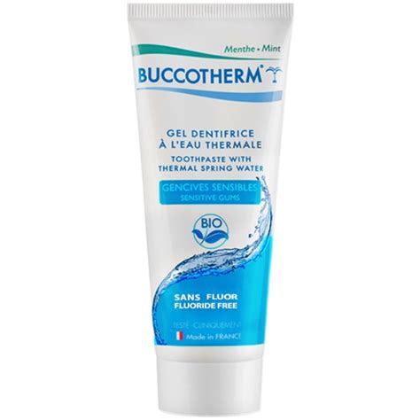 Зубная гель-паста BUCCOTHERM для чувствительных десен без фтора и ...