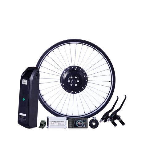 Greenpedel G27 250w Fat Tire Geared Hub Motor Electric Bike Kit Green