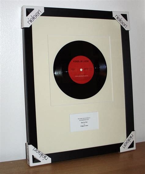 Kings Of Leon Sex On Fire September 2008 Framed Vinyl