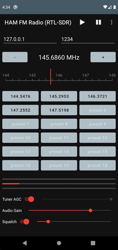 HAM FM Radio RTL SDR для Android Скачать