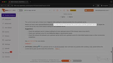 How To Diagnose 504 Timeout Errors Using Openresty Xray