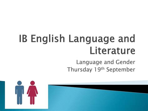 PPT IB English Language And Literature PowerPoint Presentation Free Download ID