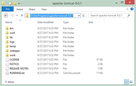 Установить Tomcat Server