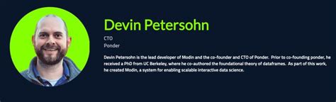 Modin On Linkedin Rev4 Datascience Dataframes